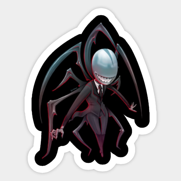Slenderman Slenderman Sticker Teepublic